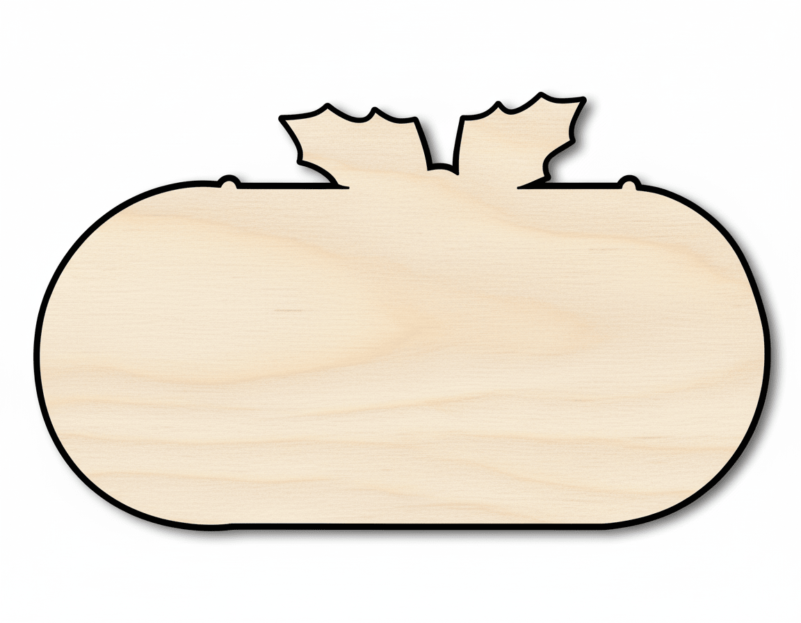 Unfinished Wood Shape Cut Out Wood Yule Log Shape Craft Cutout ...